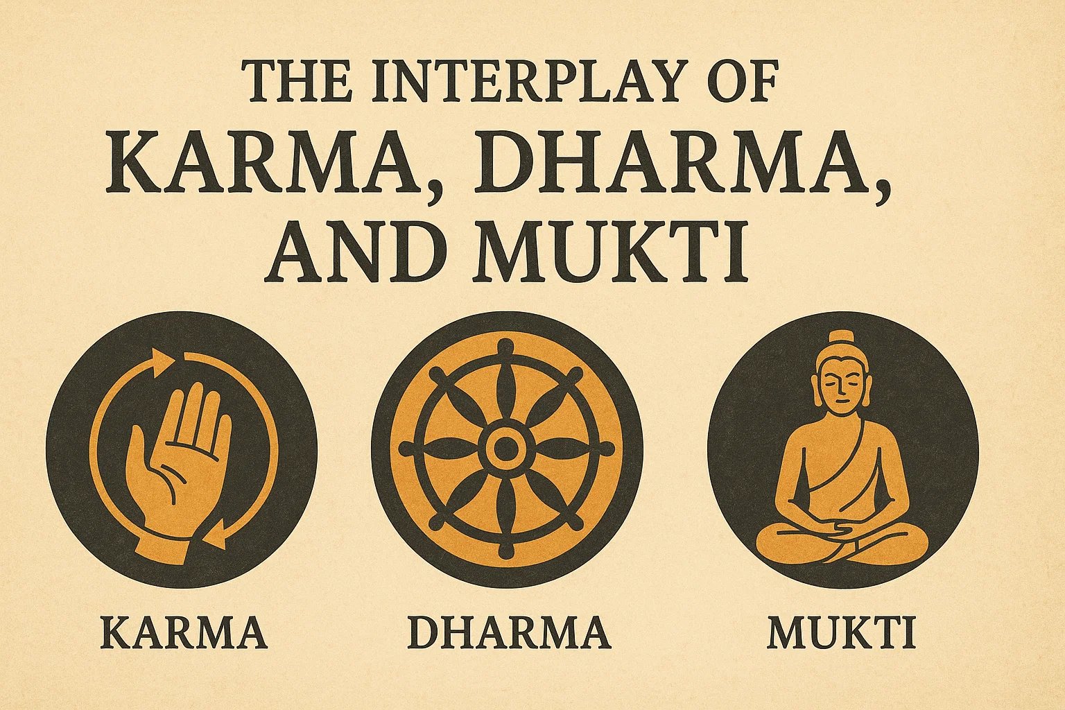 The Interplay of Karma, Dharma, and Mukti | Smukti